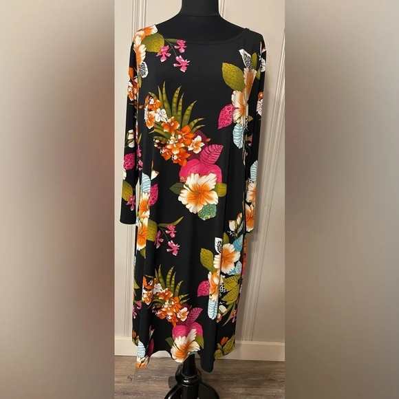 Monroe & Main | Dresses | Monroe And Main Dress Women Tropical Floral ...